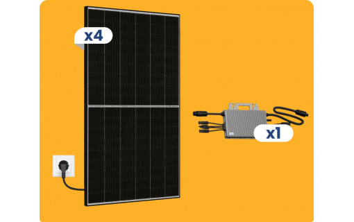 Kit solaire plug and play 1740Wc | MON KIT SOLAIRE