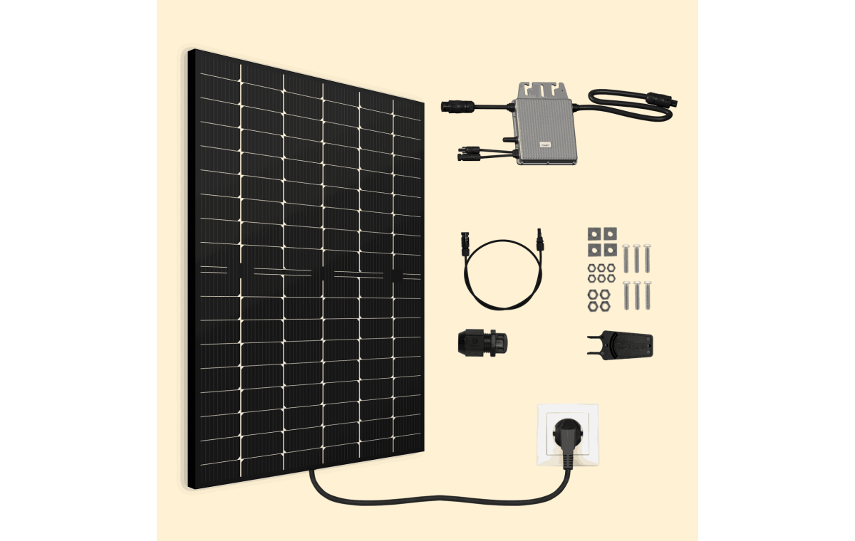Kit panneau solaire plug and play 425W DUALSUN | Mon Kit Solaire