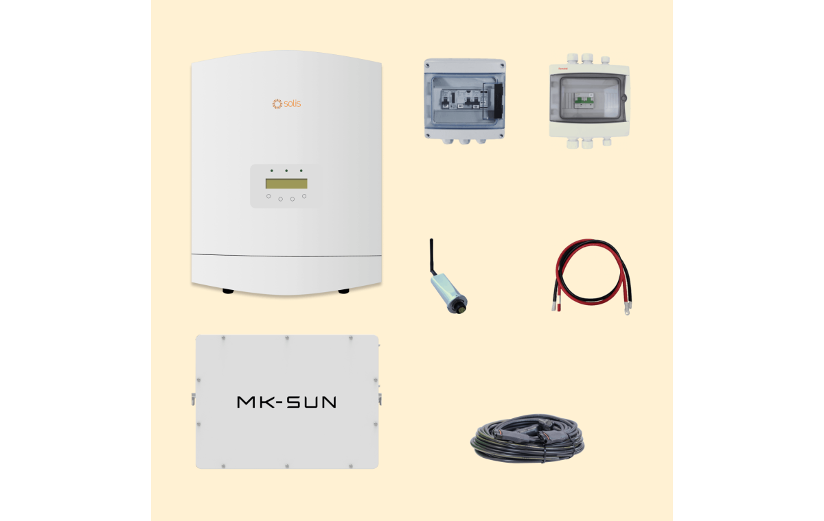 PACK Batterie Solaire 5 kWh - RAI SOLIS & MK-SUN | Mon Kit Solaire