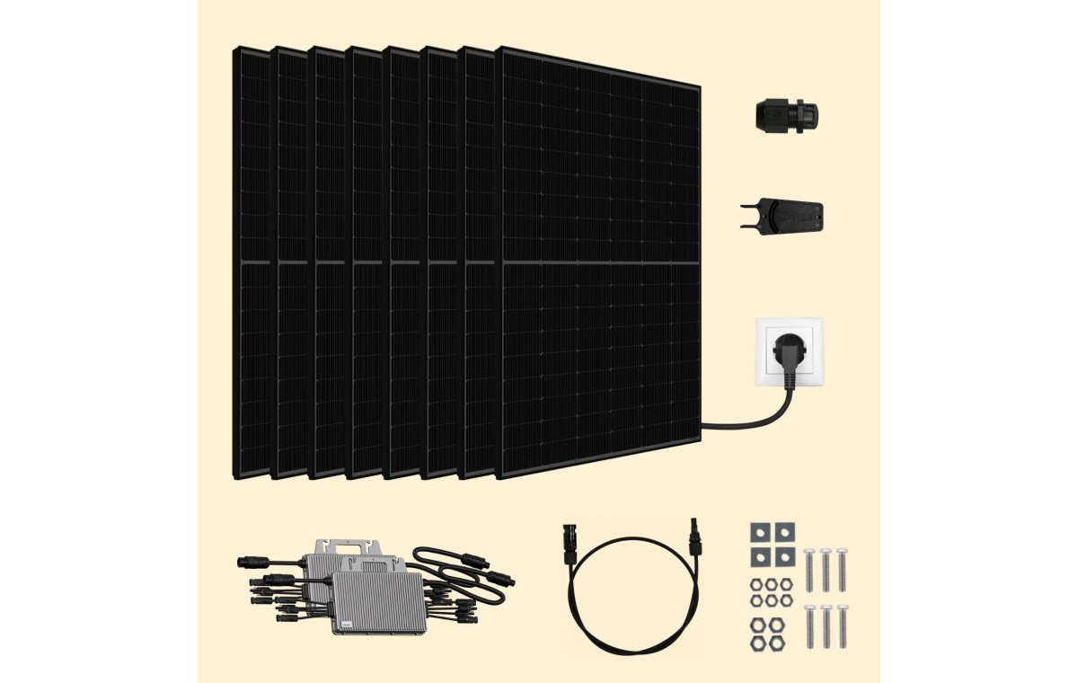 Kit Solaire Amerisolar 3600Wc - Micro onduleur TSun | Mon Kit Solaire