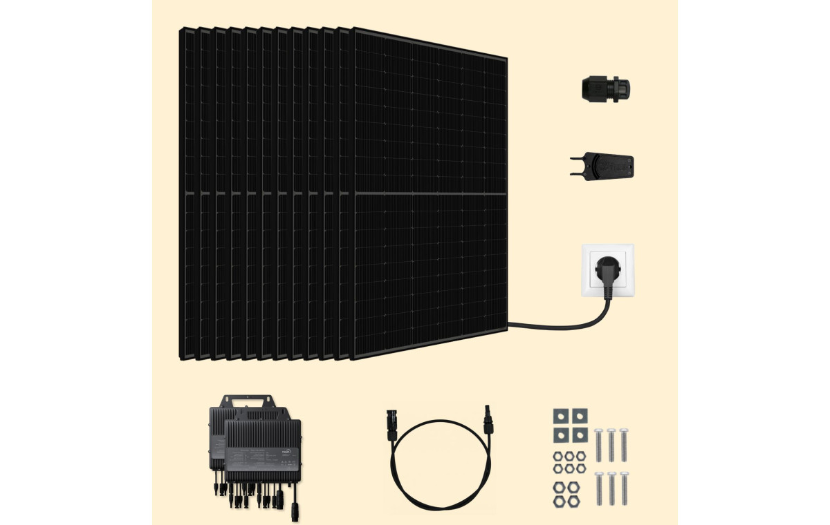 Kit Solaire Amerisolar 5400Wc - Micro onduleur TSun | Mon Kit Solaire
