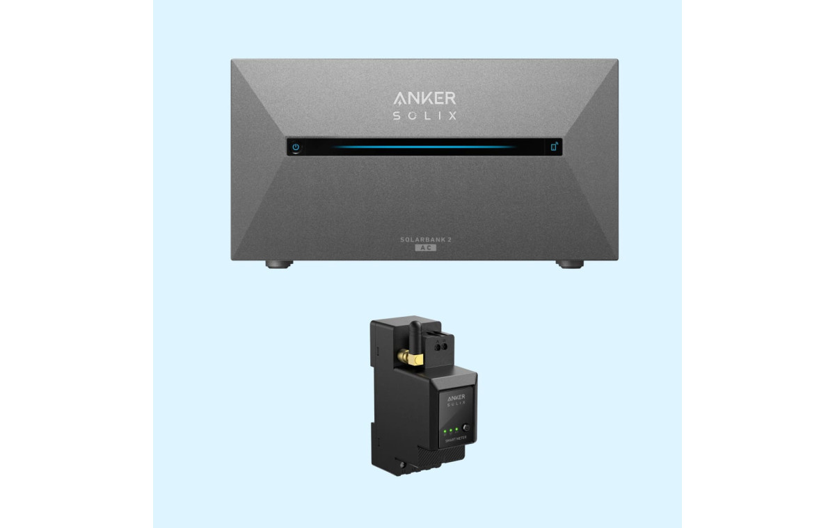 Pack Batterie Solaire Anker 1600 AC + Smart Meter
