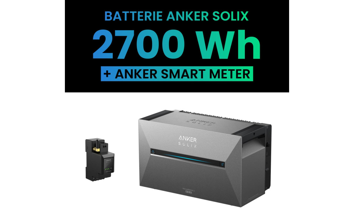 Batterie Anker 2700 AC + Smart Meter