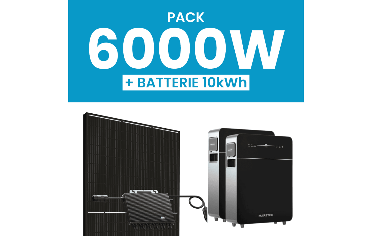 Kit solaire 6000W Ja Solar – Pack Batterie Marstek Venus E