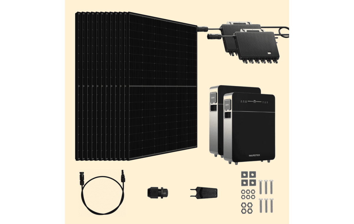 Kit solaire 6000W Ja Solar – Pack Batterie Marstek Venus E