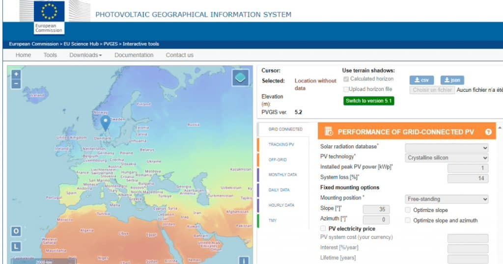 PVGIS : Calculez votre Potentiel Photovoltaïque Simplement
