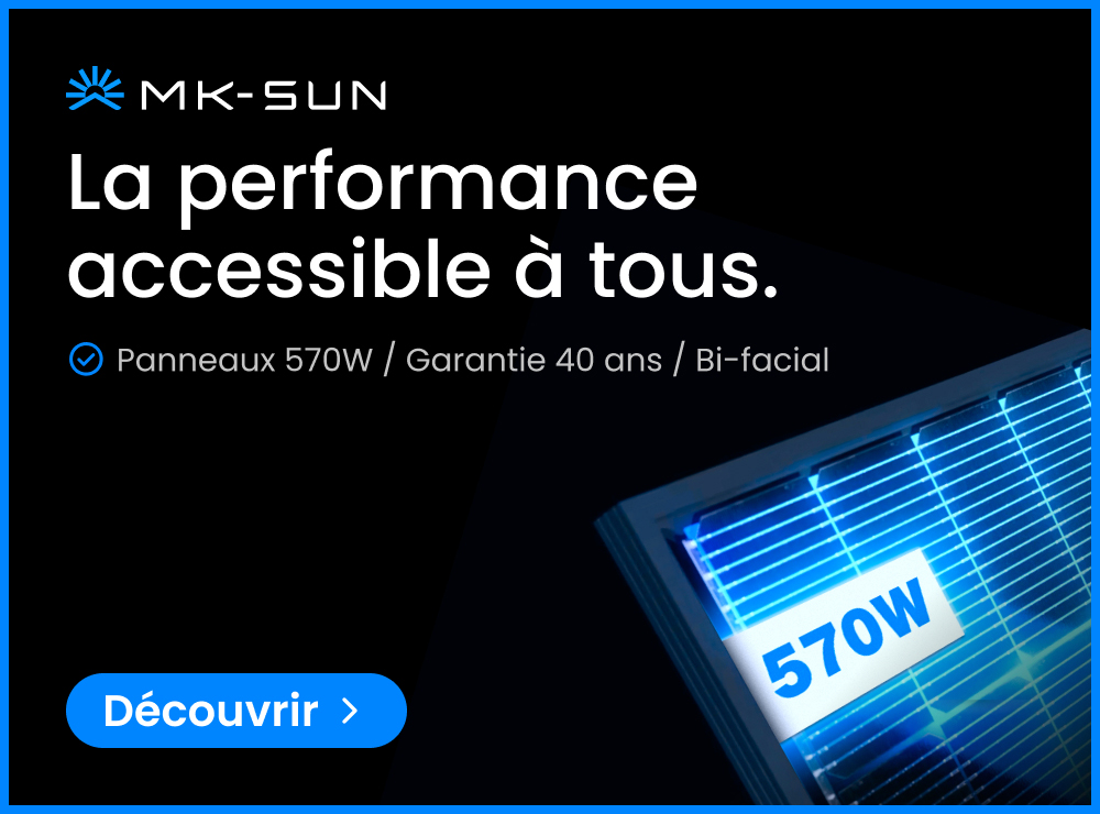 Kits Solaires 100% MK-SUN - Passez à l'Énergie Solaire en 1 Clic