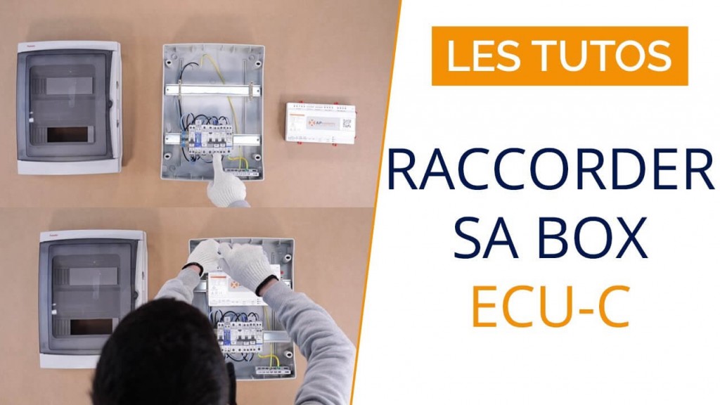 Installer et Raccorder la box APS ECU-C | MON KIT SOLAIRE